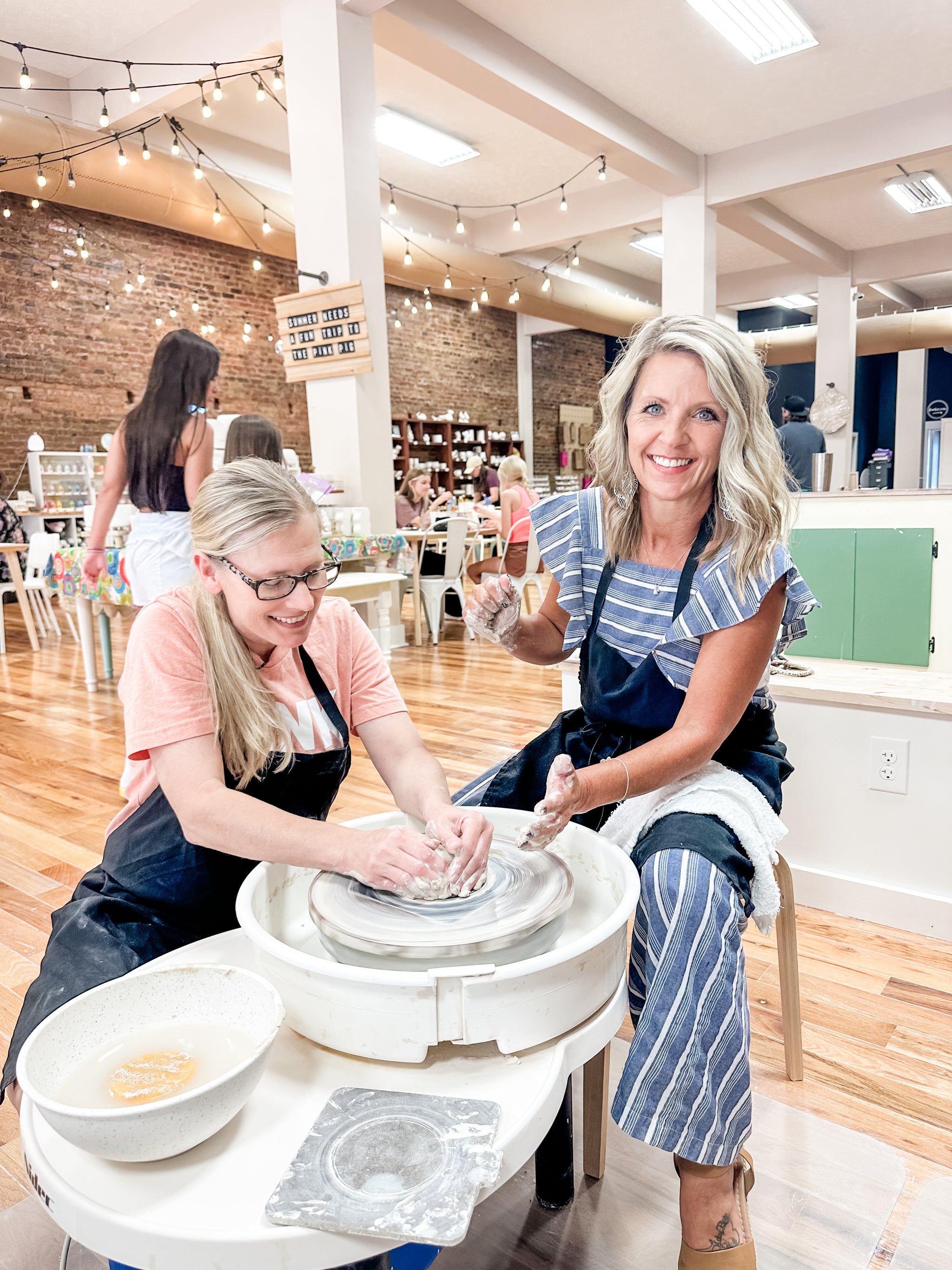 Classes & Events – Pink Pig Pottery Studio