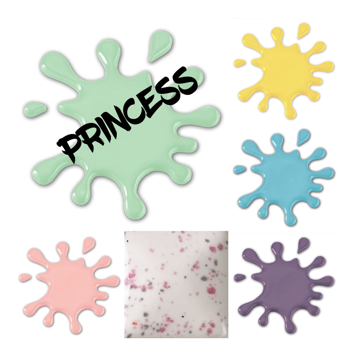 Princess Colors – Pink Pig Pottery Studio